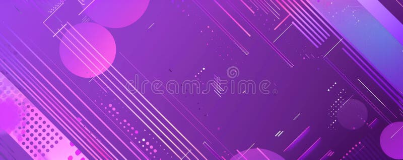 Bright Purple Background Adorned Subtle Geometric Patterns Adding Stock ...