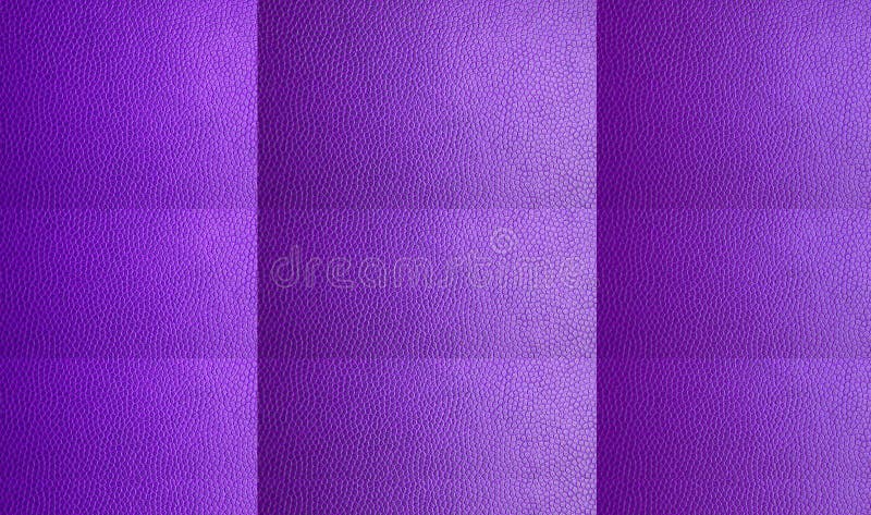 Bright Purple Geometric Abstraction of Rectangular Shapes with Leather ...