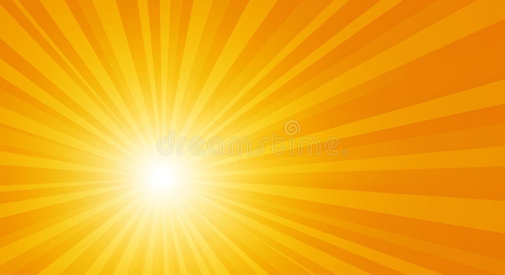 Bright Radiant Pattern with a Central White Light Source Emitting ...