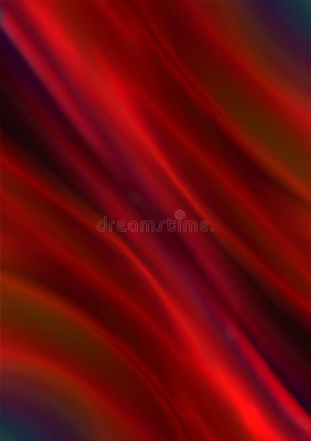 Bright Radiant Satiny Red Gradient Stock Illustration - Illustration of ...