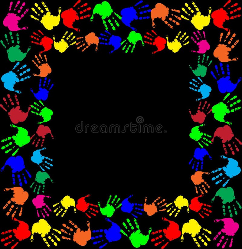 Many Handprints Stock Illustrations – 55 Many Handprints Stock ...