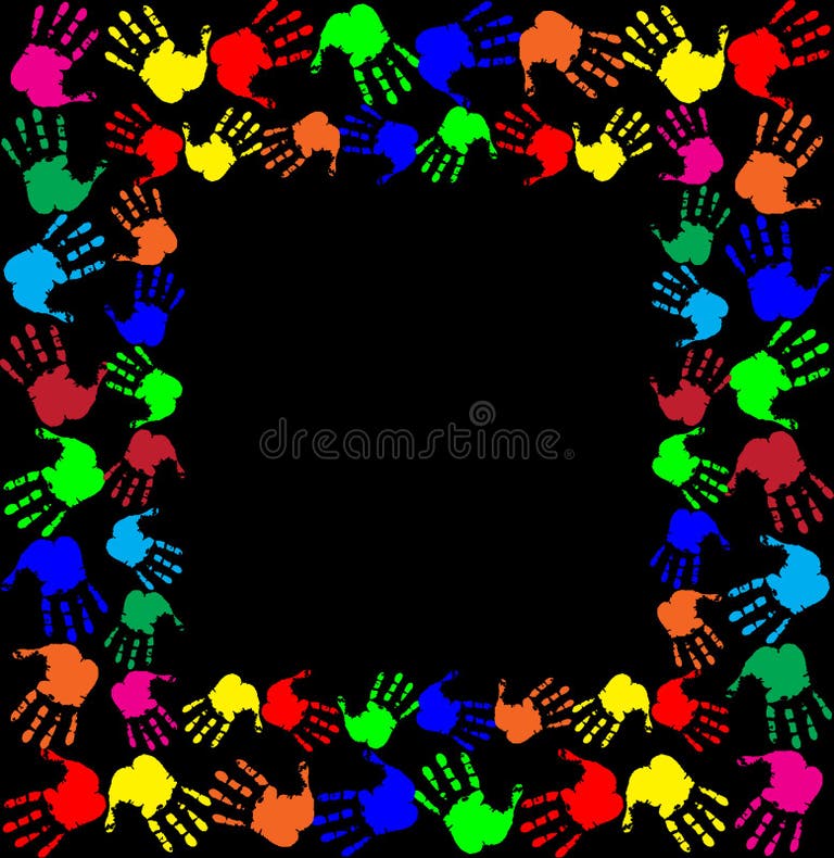 Thumbprint Border Stock Illustrations – 25 Thumbprint Border Stock ...