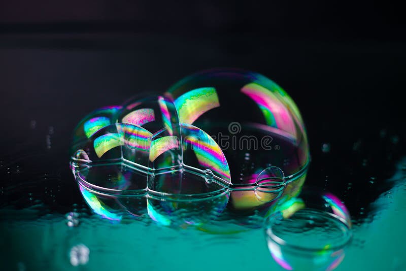 Bright Rainbow Multicolored Cosmic Futuristic Transparent Shiny ...