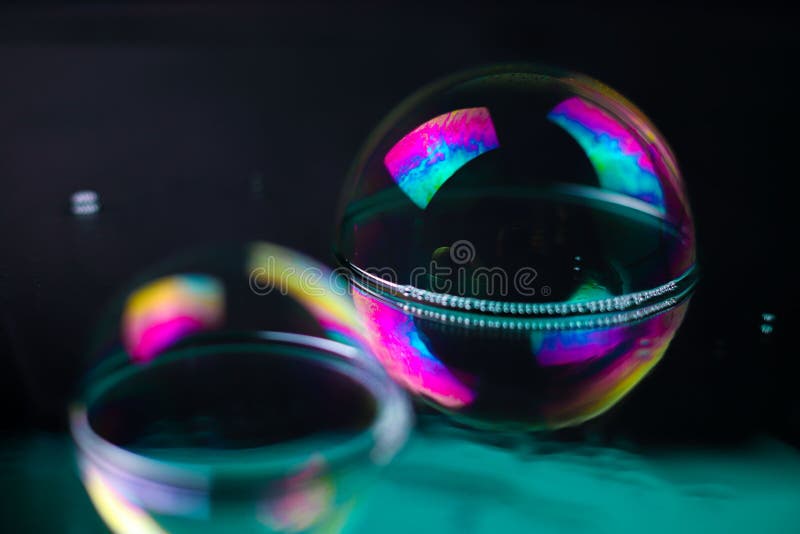Bright Rainbow Multicolored Cosmic Futuristic Transparent Shiny ...