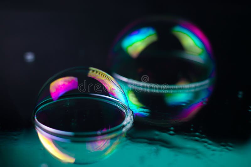 Bright Rainbow Multicolored Cosmic Futuristic Transparent Shiny ...