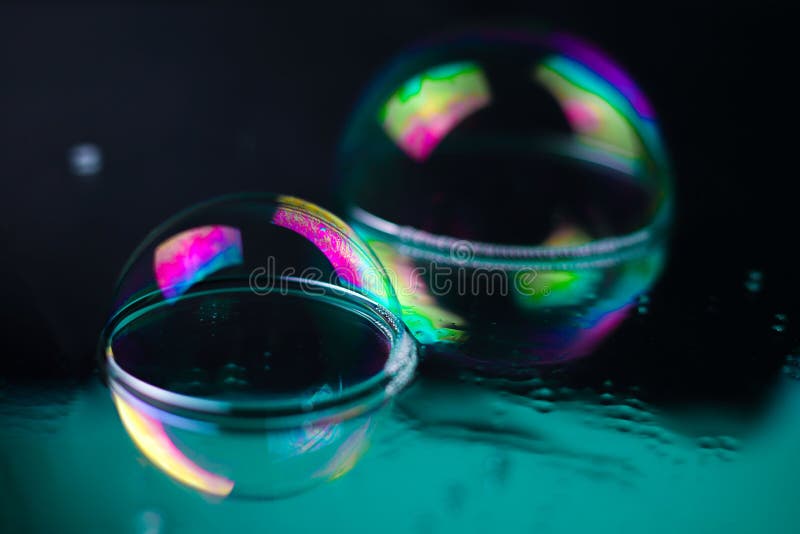 Bright Rainbow Multicolored Cosmic Futuristic Transparent Shiny ...