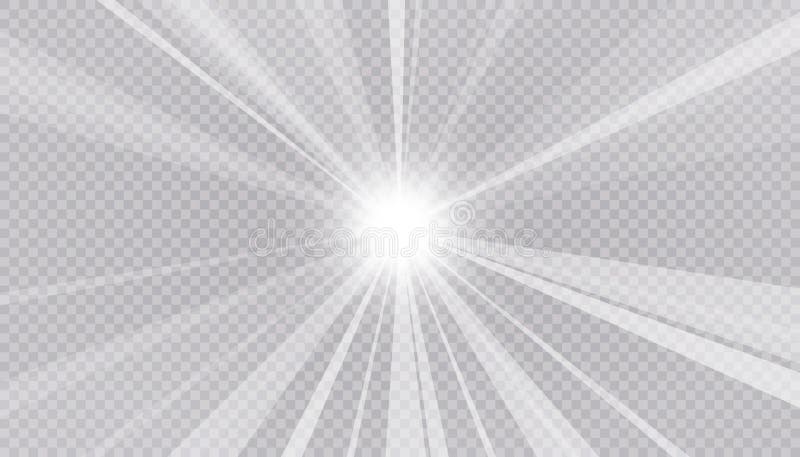 Bright Ray Abstract and Light Background. Vector and Illustration ...