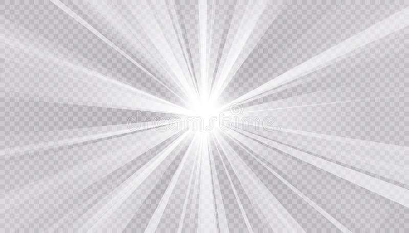 Bright Ray Abstract and Light Background. Vector and Illustration ...