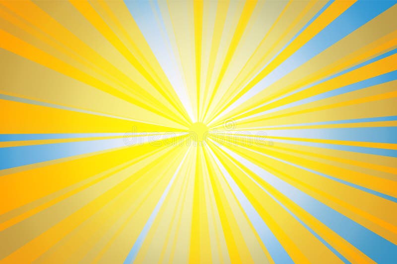 Bright Ray Abstract and Light Blue Background, Vector and Illustration ...