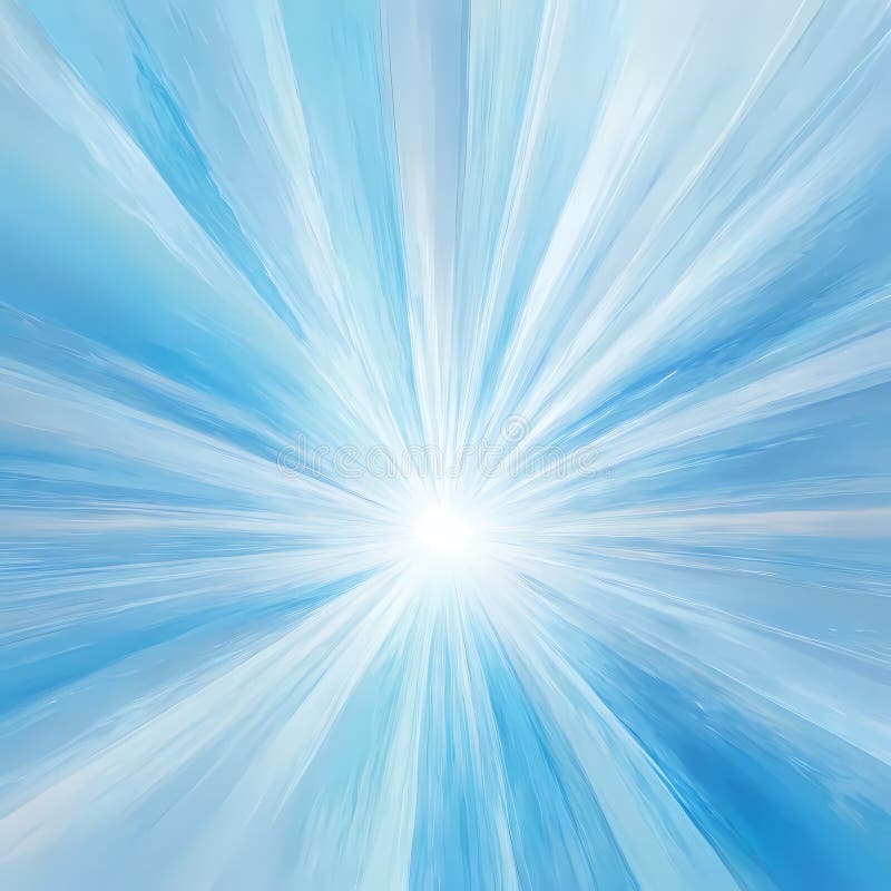 Bright Rays of Blue and White Intersect Beautifully, Forming a Calming ...