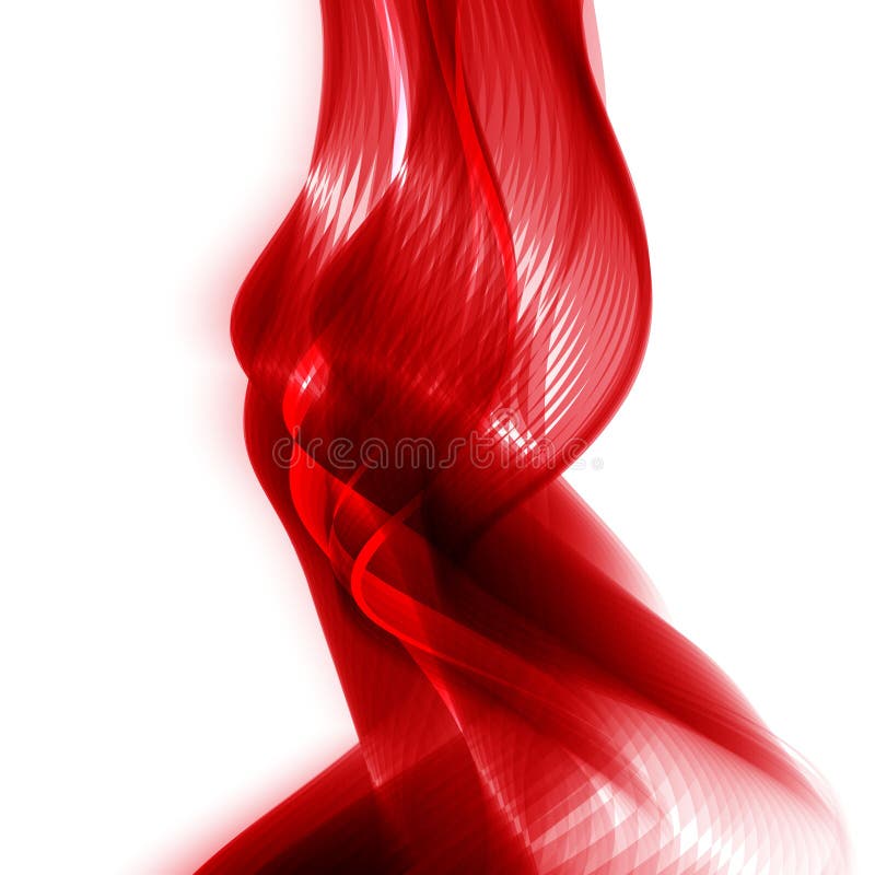 Bright Red Abstract Background Vector Illustration. Stock Illustration ...