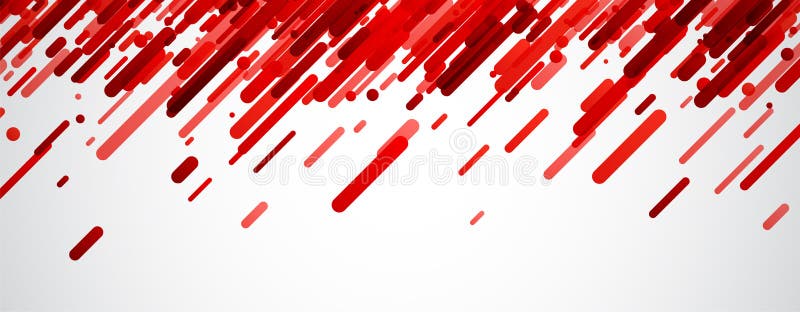 Red Abstract Banner on White. Stock Vector - Illustration of gradient ...