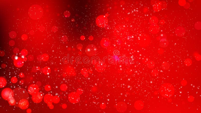 Bright Red Blurred Lights Background Design Stock Vector - Illustration ...