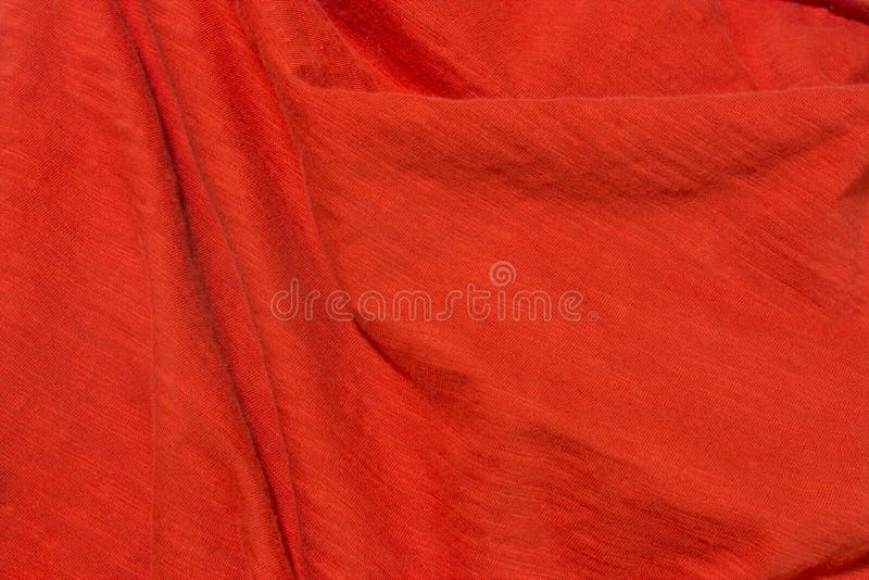 Bright Red Fabric Background Stock Photo - Image of textured, beautiful ...