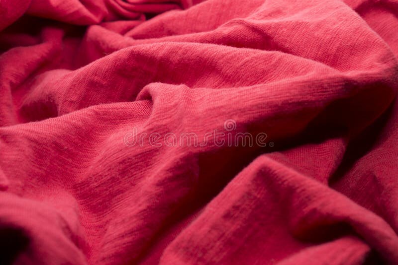 Bright Red fabric stock image. Image of dark, surface - 154645327