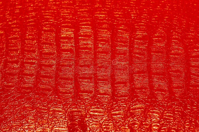 Bright Glossy Red Leather Texture. Stock Photo - Image of detail ...