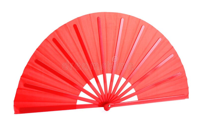 Bright Red Hand Fan Isolated on White Stock Image - Image of cooling ... Bright Red Hand Fan Isolated on White Stock Image - Image of cooling ...