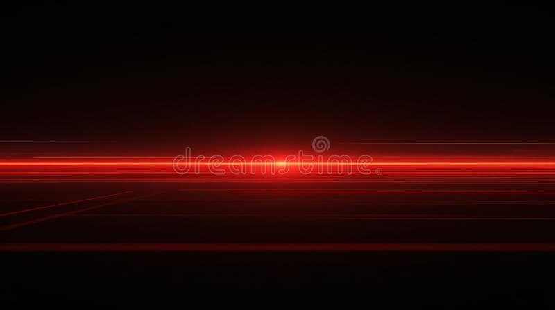 Bright Red Horizontal Lines on a Black Background Creating a Striking ...
