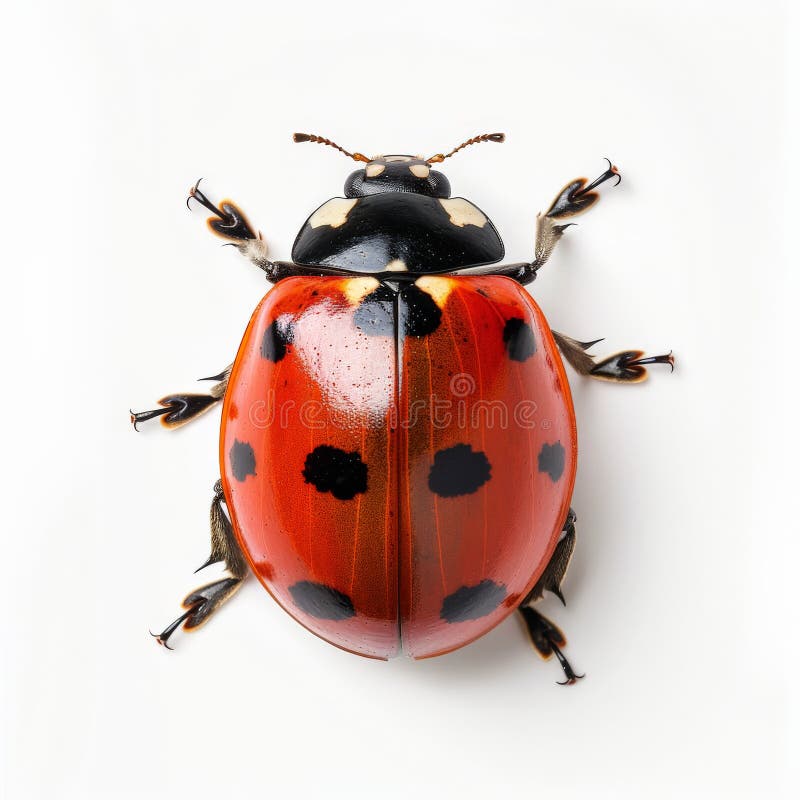 Ladybug Black Spots Its Back Stock Photos - Free & Royalty-Free Stock ...