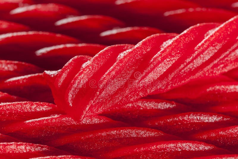 Bright Red Licorice Candy stock photo. Image of dessert - 29819464
