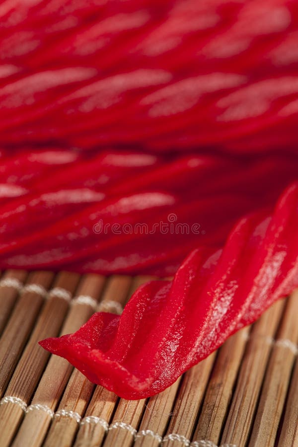 Bright Red Licorice Candy stock photo. Image of licorice - 29819662