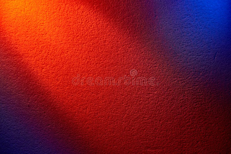 Bright Red Light on a Blue Background Stock Image - Image of bokeh ...