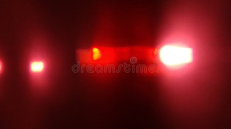 Bright Red Light that Looks Blurry Stock Photo - Image of blurry, looks ...