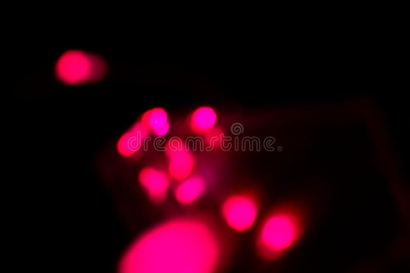 Bright Red Light Spots on Black Background. Overlay, Sparkle, Wallpaper ...