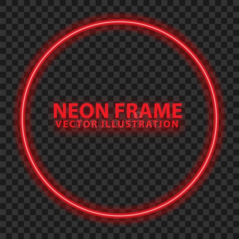 Red Neon Frame Stock Illustrations – 17,314 Red Neon Frame Stock ...