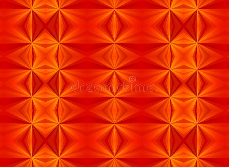 Bright Red Background with Abstract Pattern Stock Illustration ...