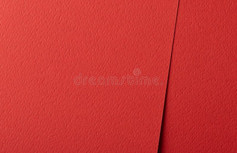 Bright Red Paper Background with a Matte Texture and Rough Grain ...