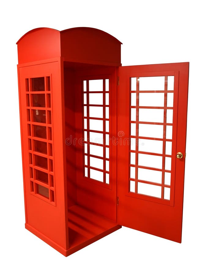 Red Phone Box stock image. Image of kiosk, equipment - 15235689