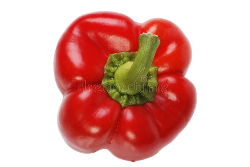 Bright red pepper stock image. Image of bell, healthy - 26137117