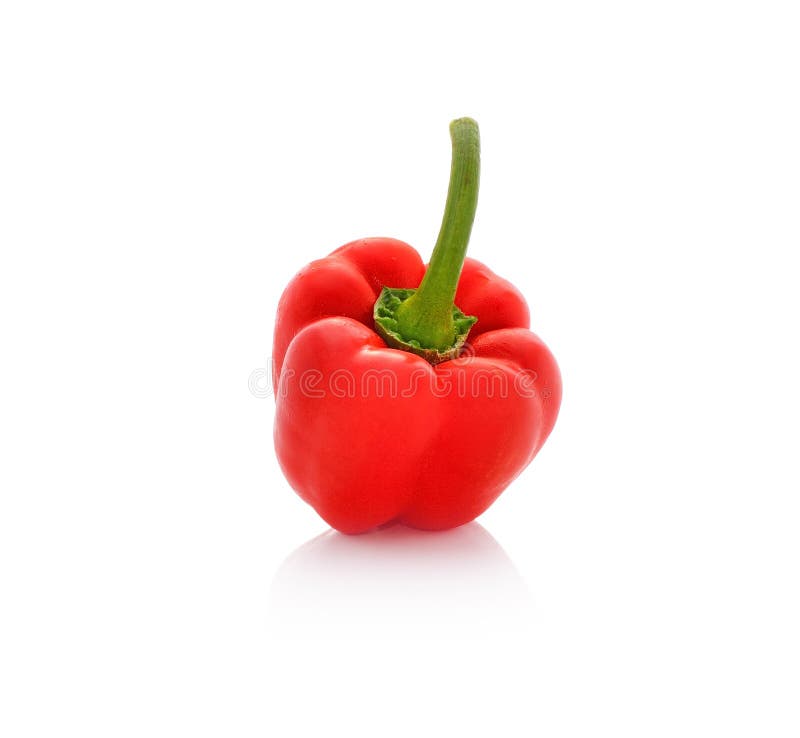 Bright red pepper stock image. Image of appetizer, vegetarian - 34467095