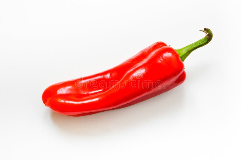 Bright red pepper stock image. Image of sweet, food, sharp - 78675415