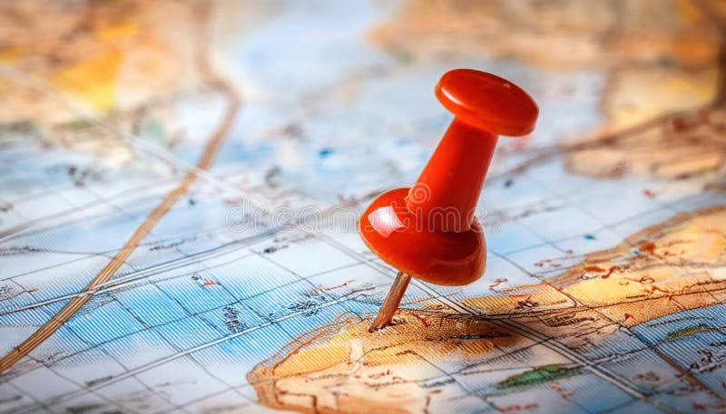 Pinpointing a Travel Destination on a Detailed Map during Planning ...