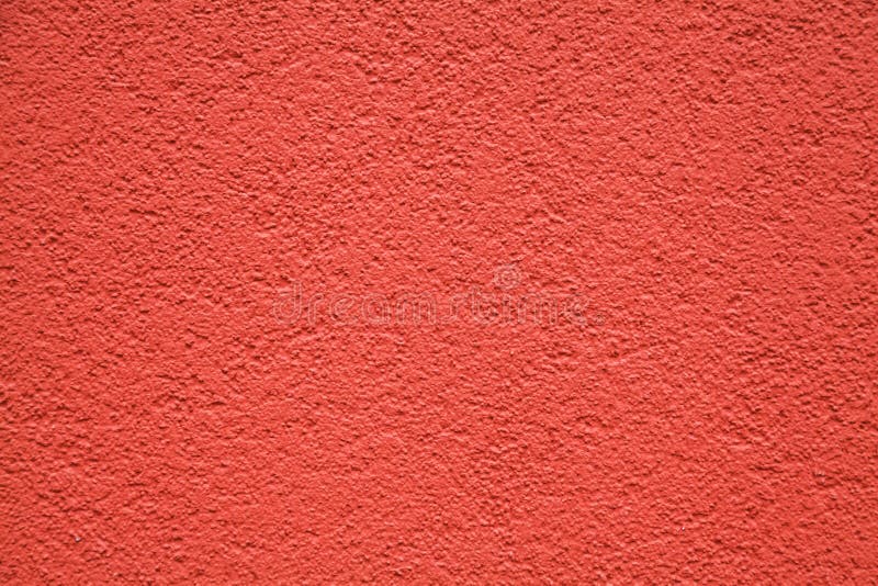 Bright Red Rough Wall Texture Stock Photo - Image of brown, grainy ...