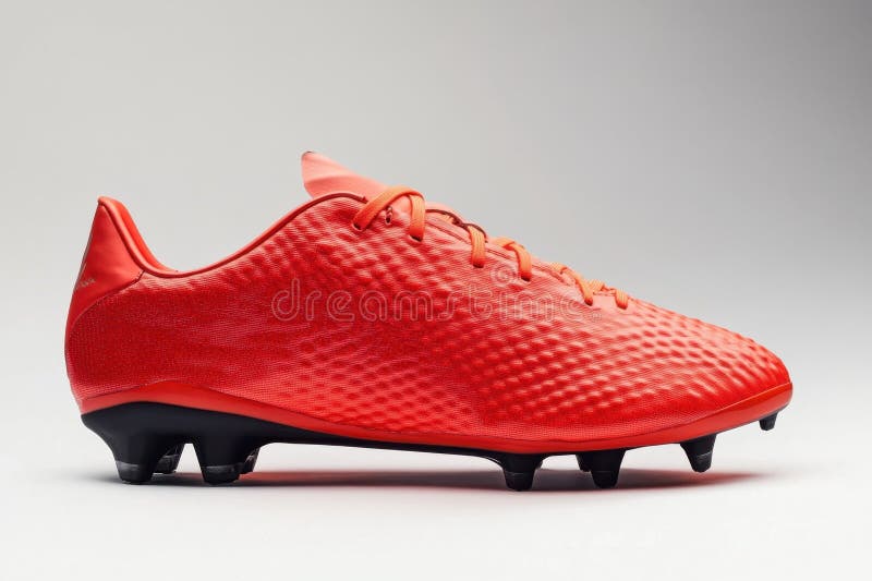Bright Red Soccer Cleats Designed for Speed and Agility on the Field ...