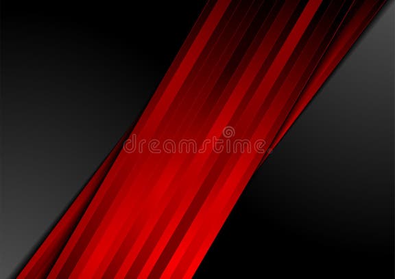 Bright Red Stripes Abstract Geometric Tech Background Stock ...