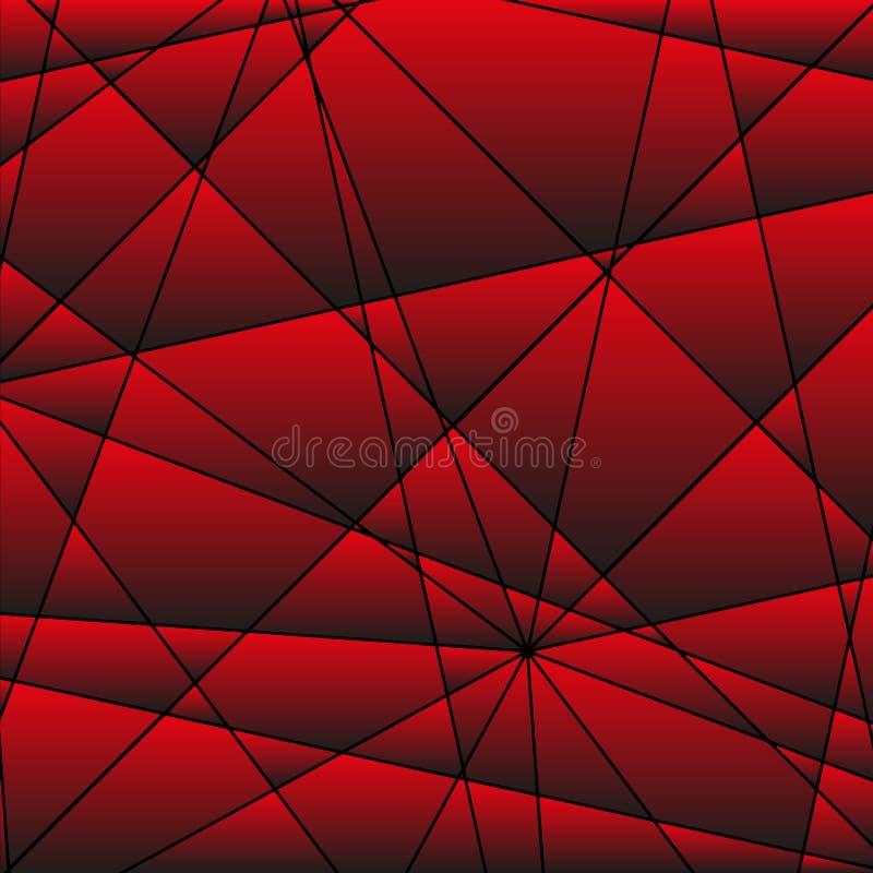 Bright Red Stripes and Triangles with a Convex Surface Stock ...