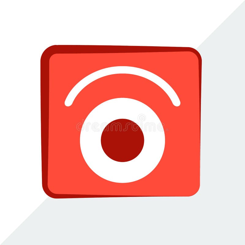 Bright, Red, Stylish, Modern Logo, Design, Vector Stock Vector ...