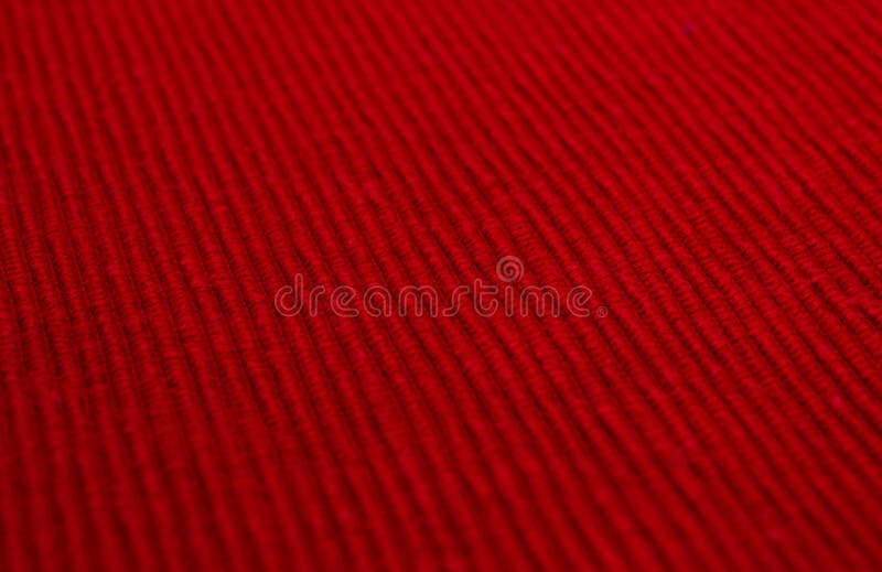 Bright Red Textured Fabric. Red Textile Background. Ribbed Fabric ...