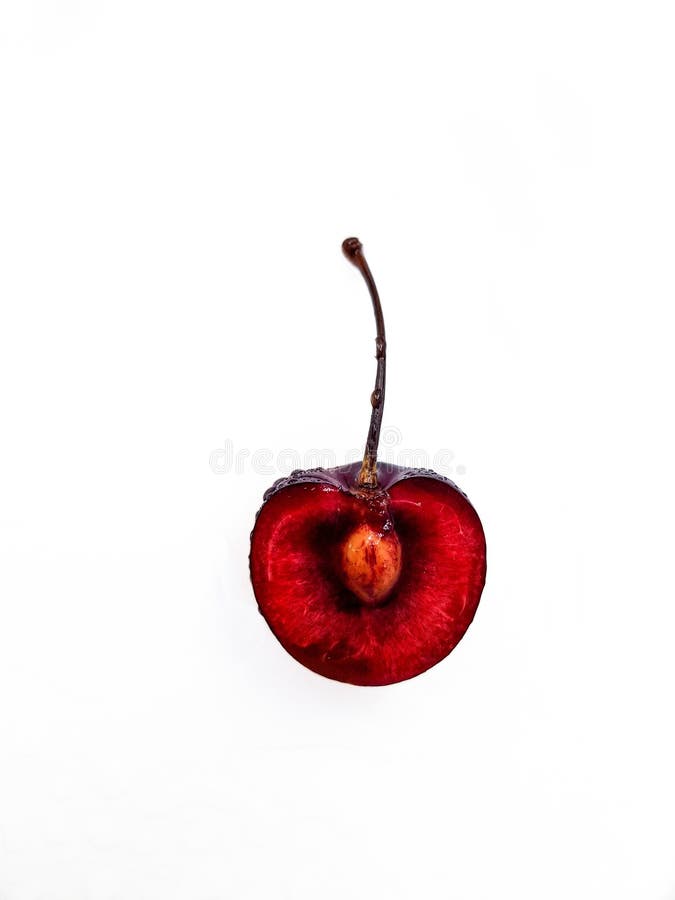 Cherry Pit Cut Half Stock Photos - Free & Royalty-Free Stock Photos ...