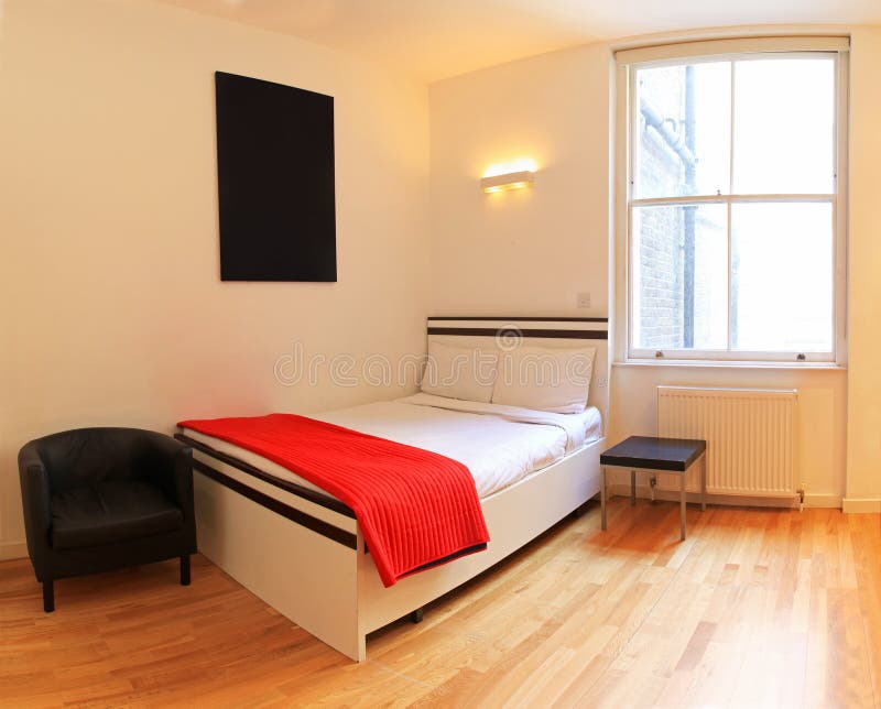 Bright room stock image. Image of wood, blanket, bright - 25731809