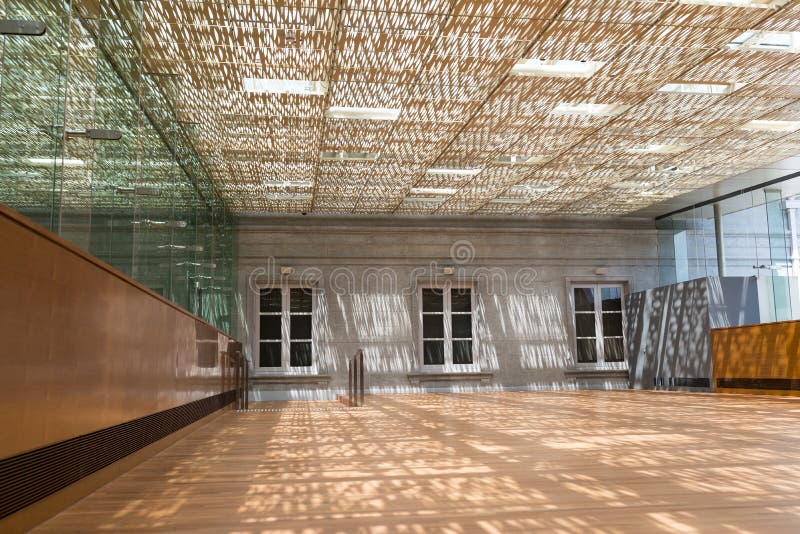 Natural Lighting Interior Design Stock Image - Image of structure ...