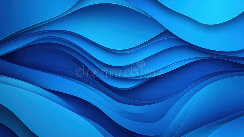 Bright Royal Blue Gradient Creates a Stunning Abstract Background ...