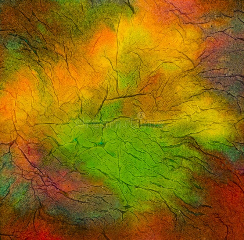 Bright and Saturated Abstract Background Stock Illustration ...