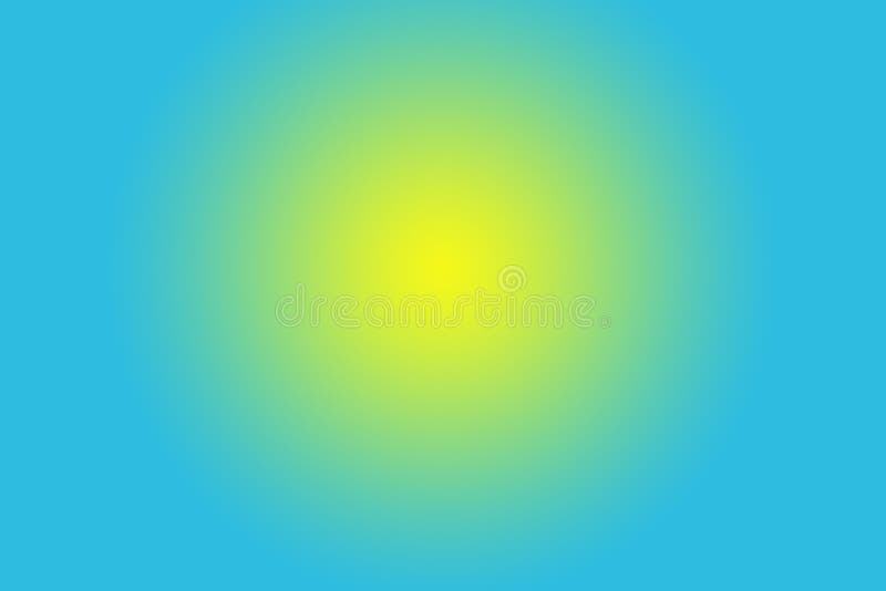 Bright Saturated Gradient of Blue and Yellow Colors. a Great Desktop ...
