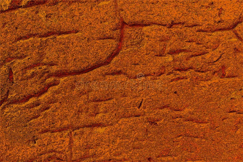 Bright Saturated Orange Background, with Abstract Patterns Stock Photo ...