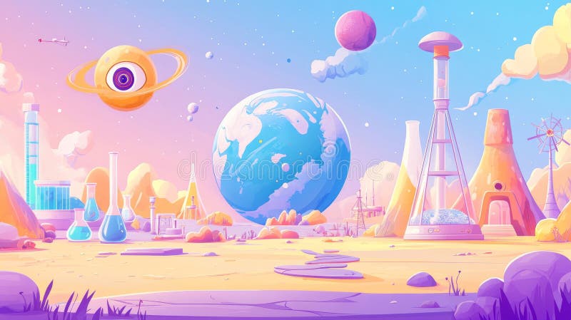 Bright Science Icons Clipart Pack for Educational and Creative Projects ...